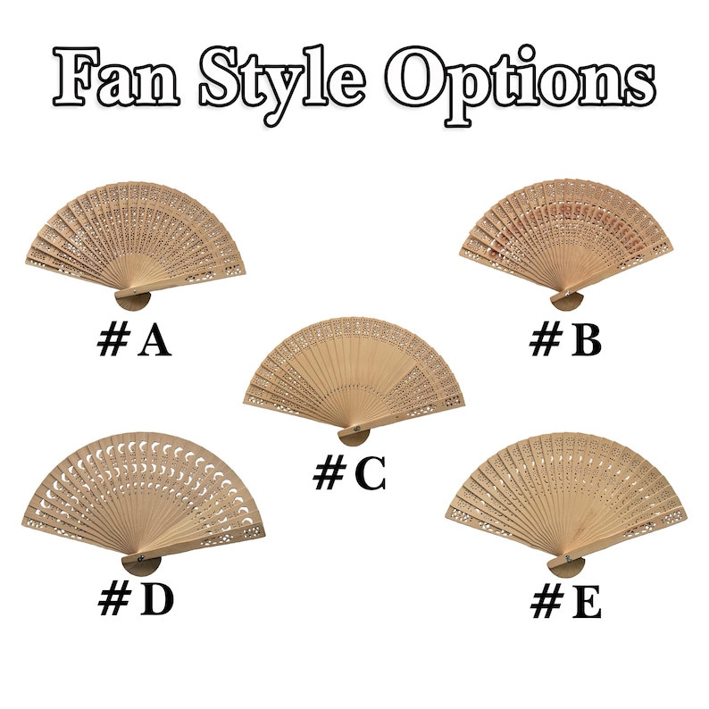 Bulk Quinceañera Fan Favors, Custom Wooden Folding Fans, Personalized ...