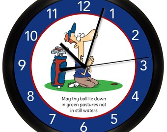 Funny wall clocks | Etsy