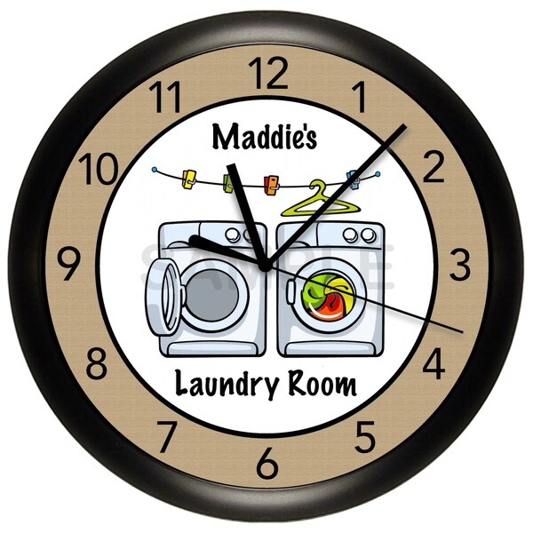 Laundry Room Clocks - Etsy