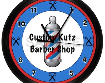 Dapper Dan Barber Shop Hair Pomade Sign Wall Clock - Etsy