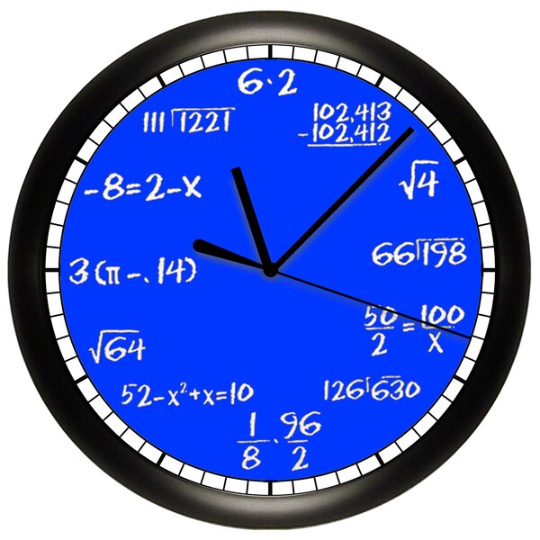 Math Equation Clock - Etsy