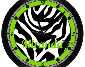 Lime Green Zebra | Etsy