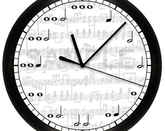 Musician Wall Clock | Etsy