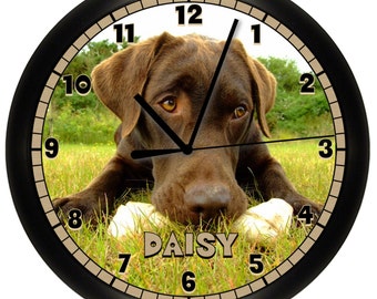 Labrador Clock | Etsy