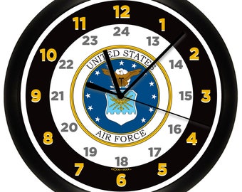 Air Force Wall Clock | Etsy