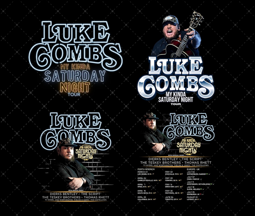 Luke Combs Concert PNG, Country Music T-shirt Design (digital File) - Etsy