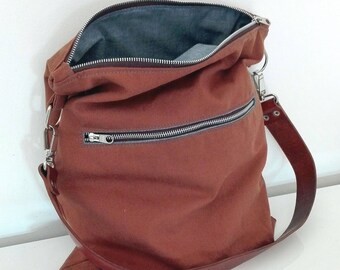 Fabric hobo bag | Etsy