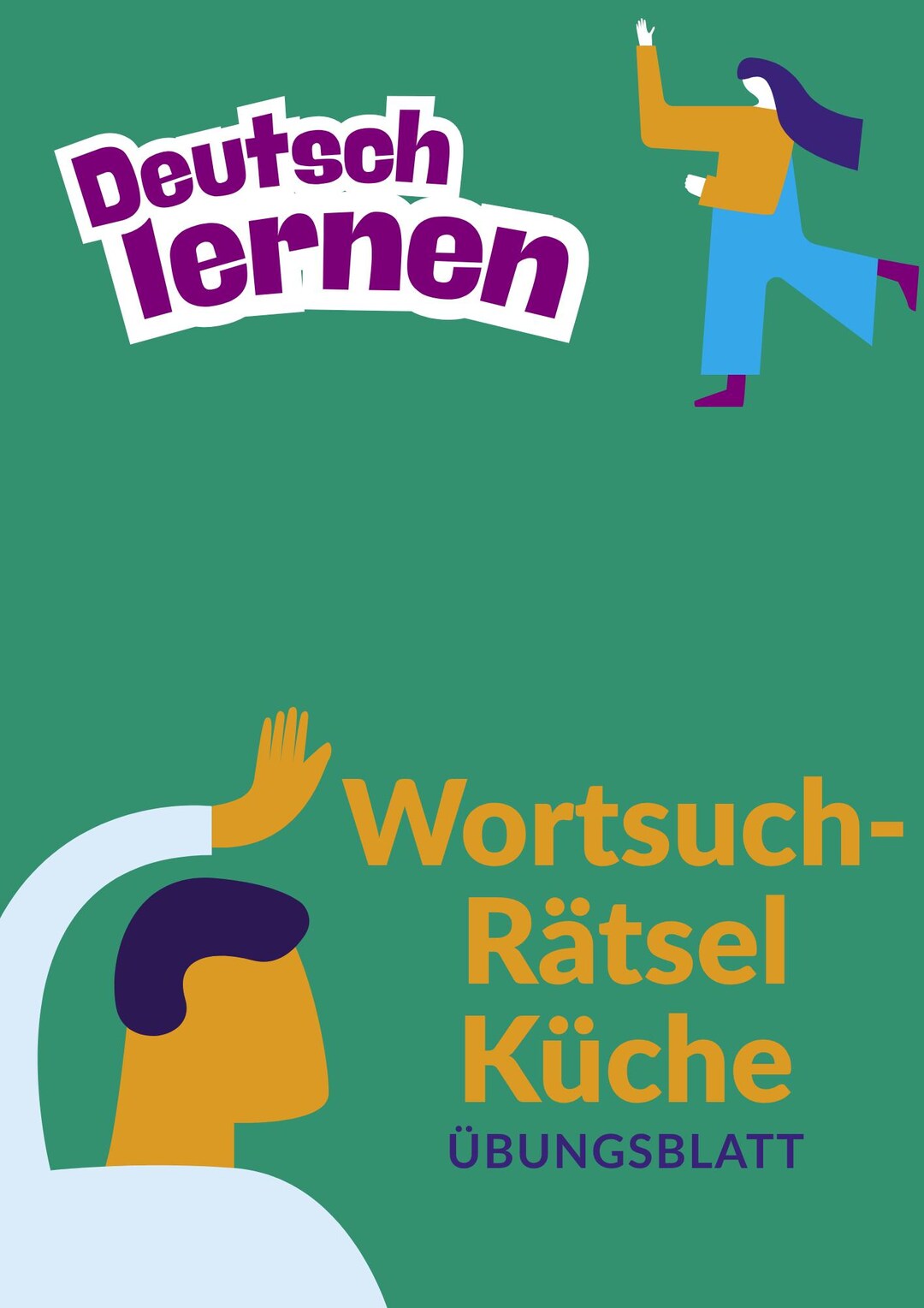 Worksheet for Learning German "word Search Puzzle" Kitchen - Etsy
