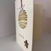 Handmade, Blank Inside, A5 Christmas Card - Gold Bauble - Etsy