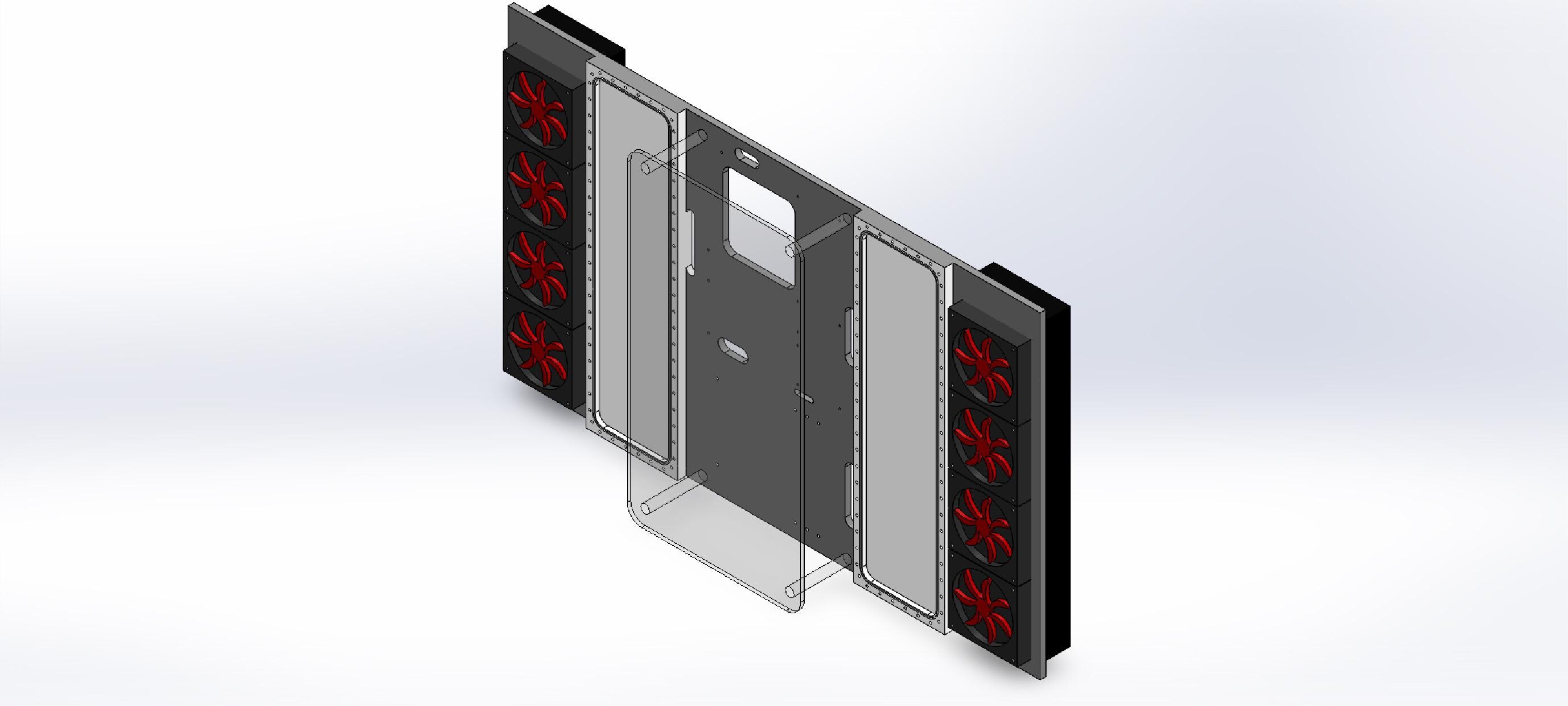 The Ultimate Wall-mounted Gaming Case Custom Water Cooling With ...