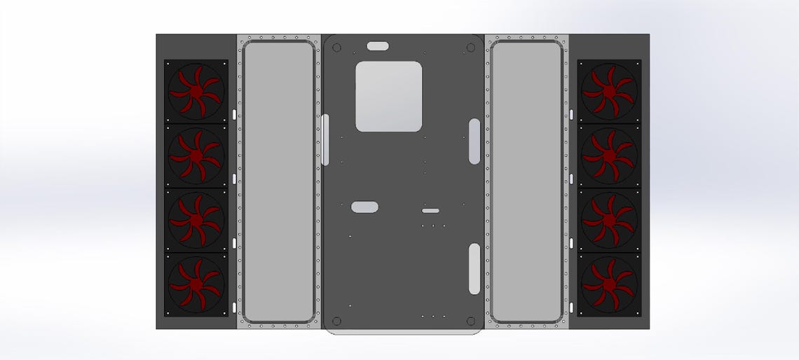 The Ultimate Wall-mounted Gaming Case Custom Water Cooling With ...