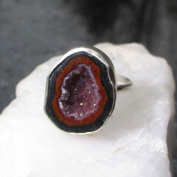 Geode Ring - Etsy