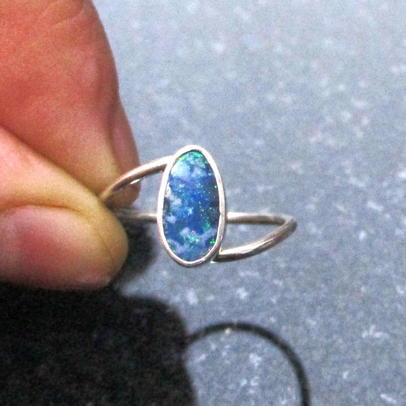 Blue Australian Opal - Etsy