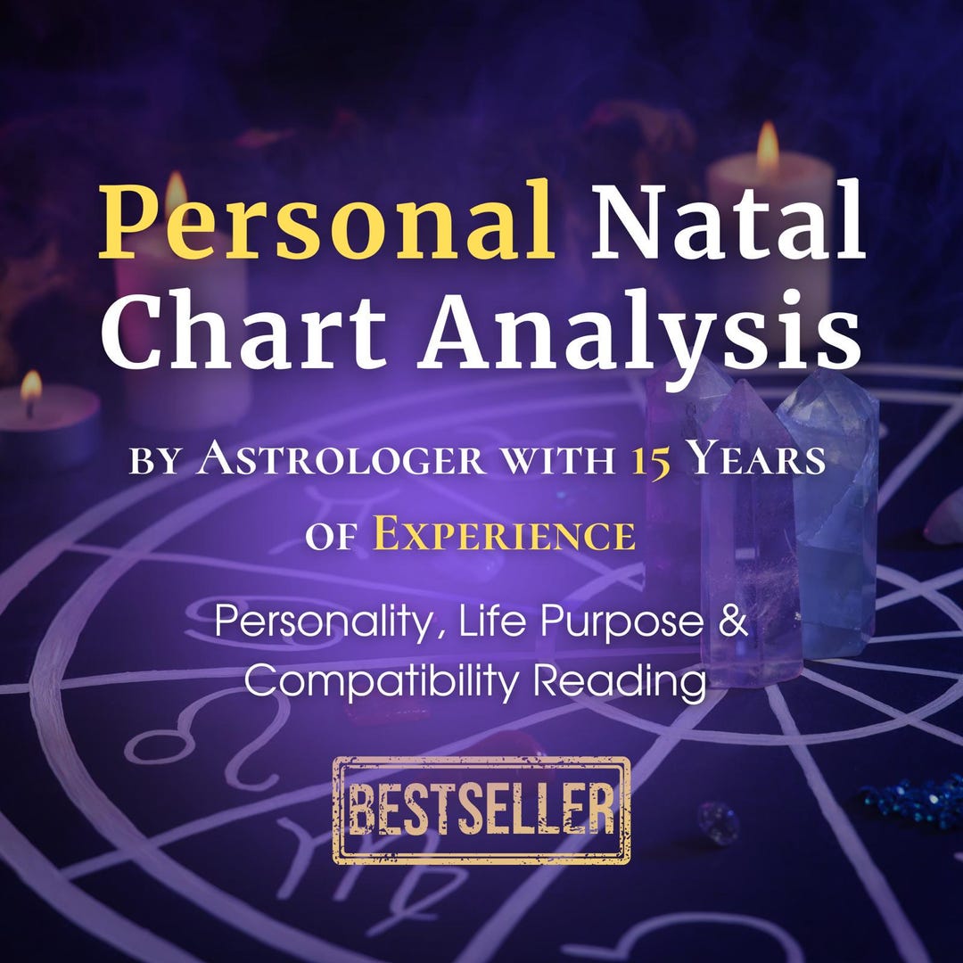 In Depth Natal Chart Reading, Personalized Astrology (PDF) - Etsy