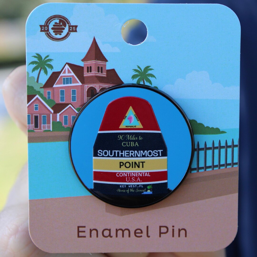 Southernmost Point Pin - Key West, Florida - Etsy