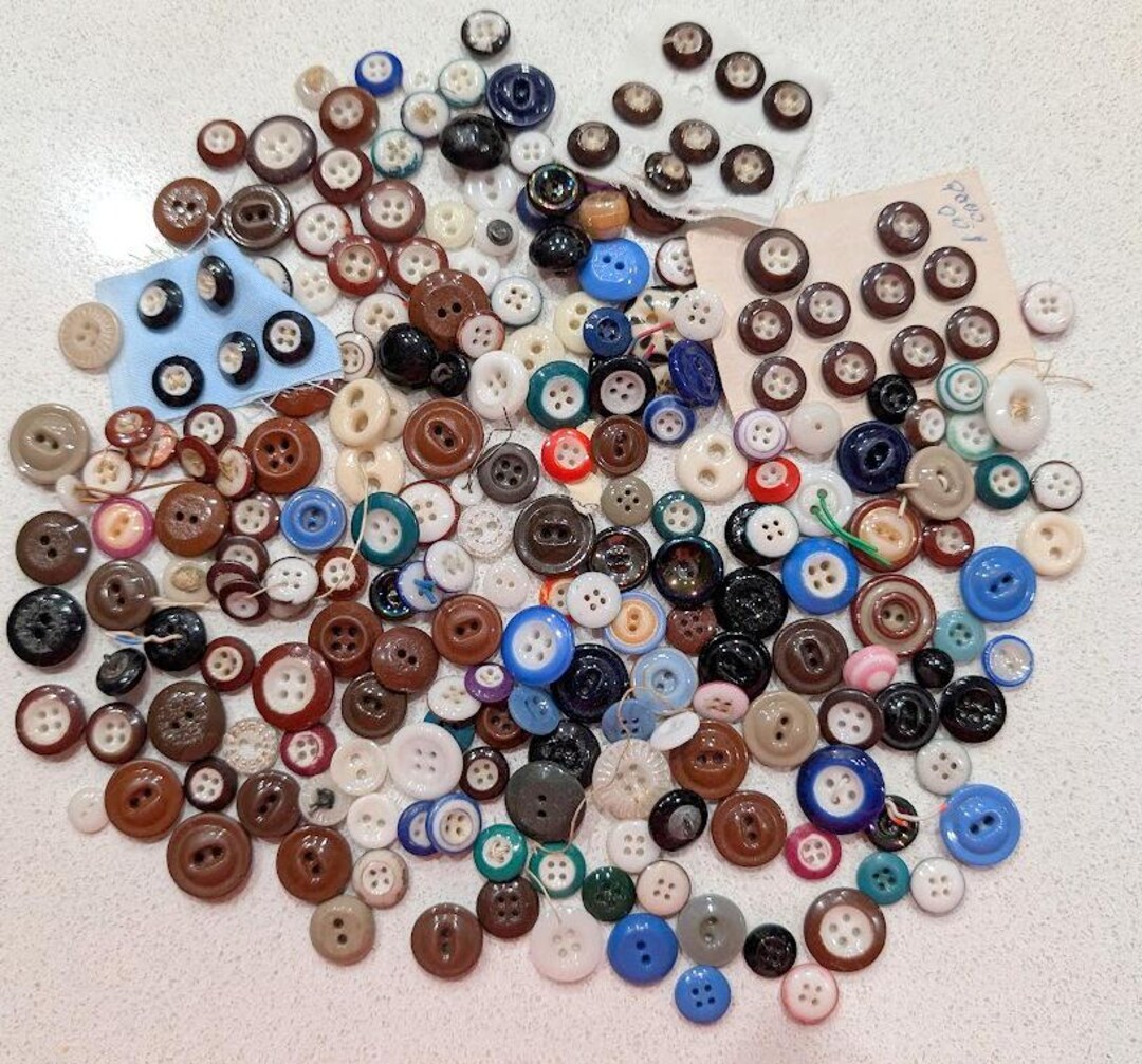 Antique China Buttons 200 Ca. 1880's Lot 25-B - Etsy