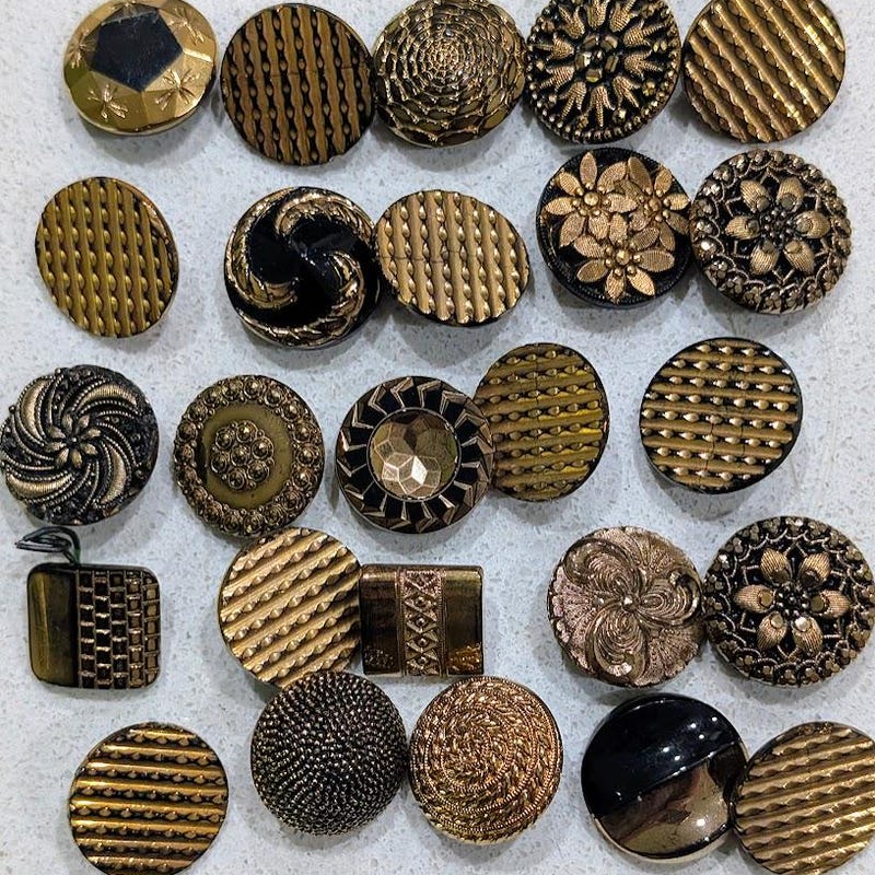 Glass Buttons - Etsy