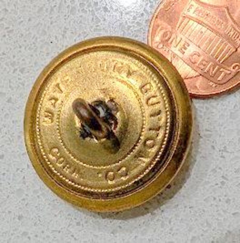 Antique Vintage 24 Army Uniform Buttons- New Old Stock US Coat Buttons ...
