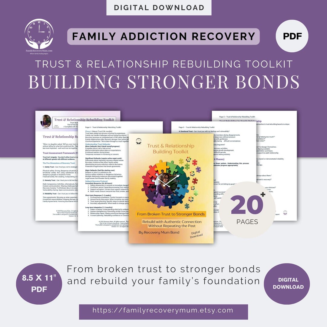 Family Recovery Toolkit: Trust Rebuilding Guide & Assessment Version 1 ...