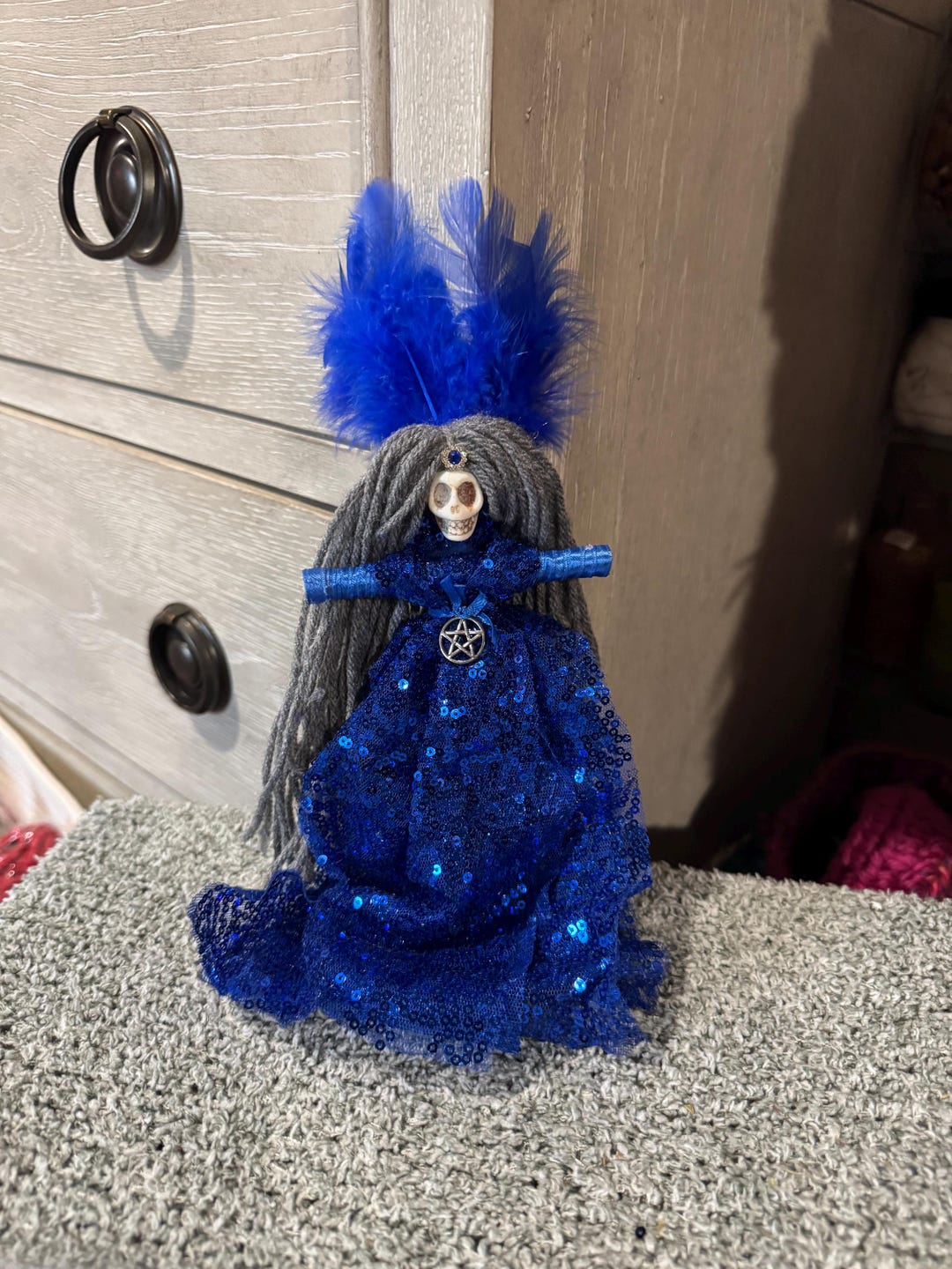 Blue New Orleans Style Voodoo Doll - Etsy