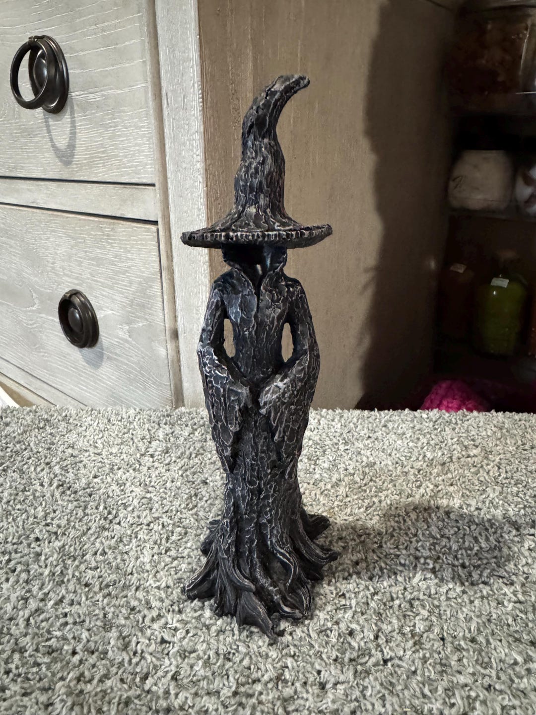 2025 8" Black Resin Witch Statue - Etsy