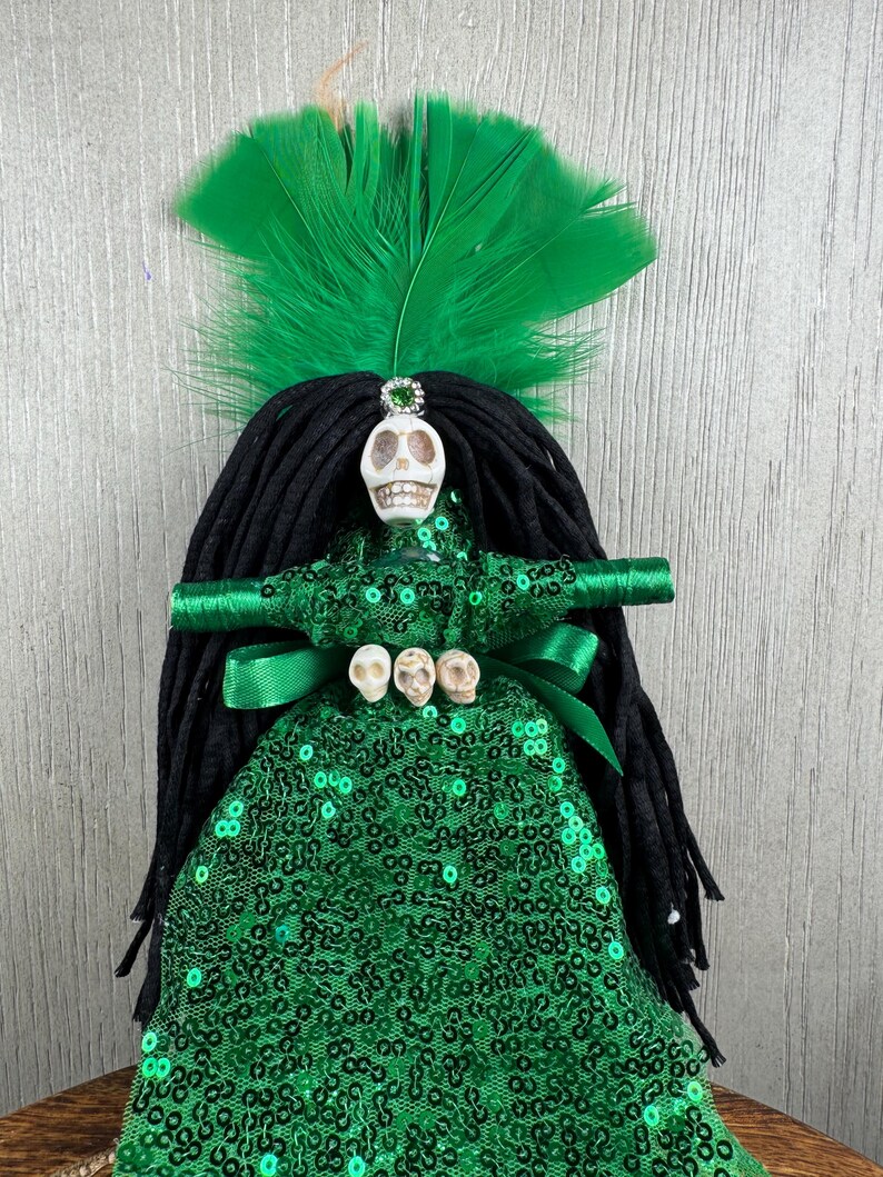 Green New Orlean's Style Voodoo Doll - Etsy