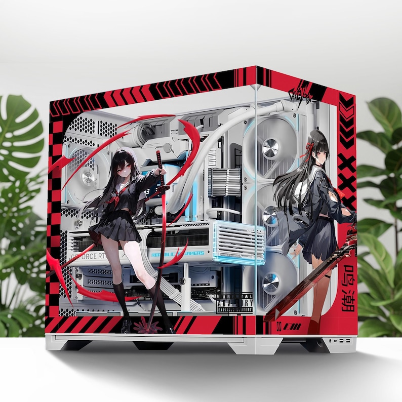 Chisa PC Case Skin, Sticker - Anime Gaming PC Decal - Gift for Gamer ...