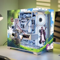 Gaming PC Decal | Customizable Logo or Text - Custom PC Sticker ...