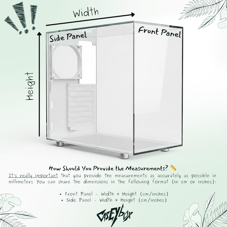 Frieren Anime PC Case Skin: Custom Sticker - Gaming PC Decal - Etsy