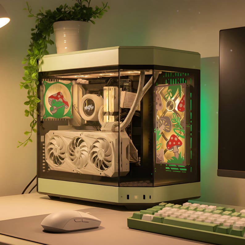 Personalized PC Case Fan Cover, Custom Gaming PC Grill - Etsy