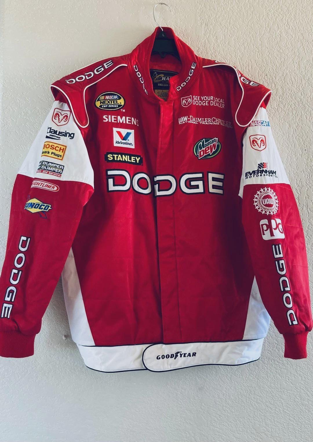 NASCAR Vintage Racing Jacket Embroidered Jacket - Etsy