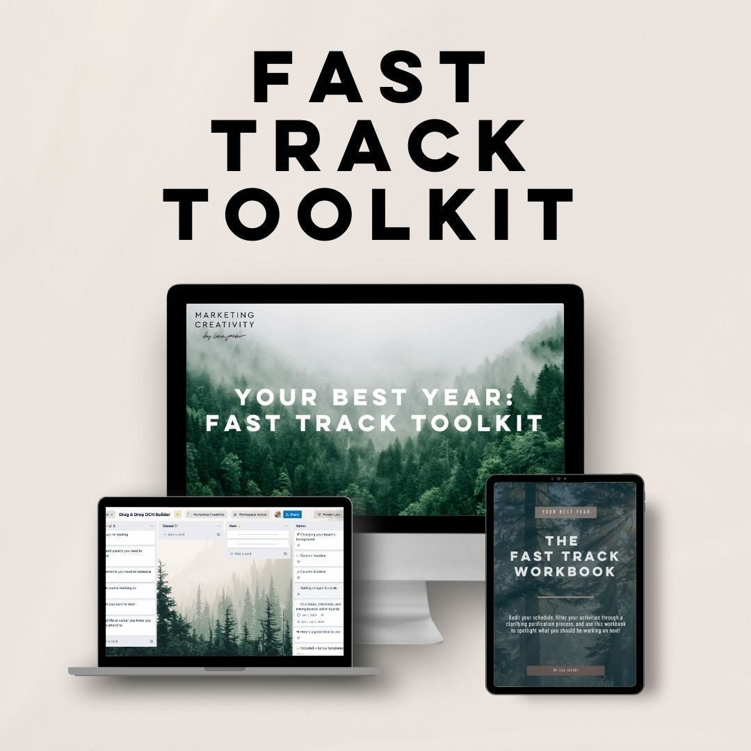 The Fast Track Toolkit - Etsy