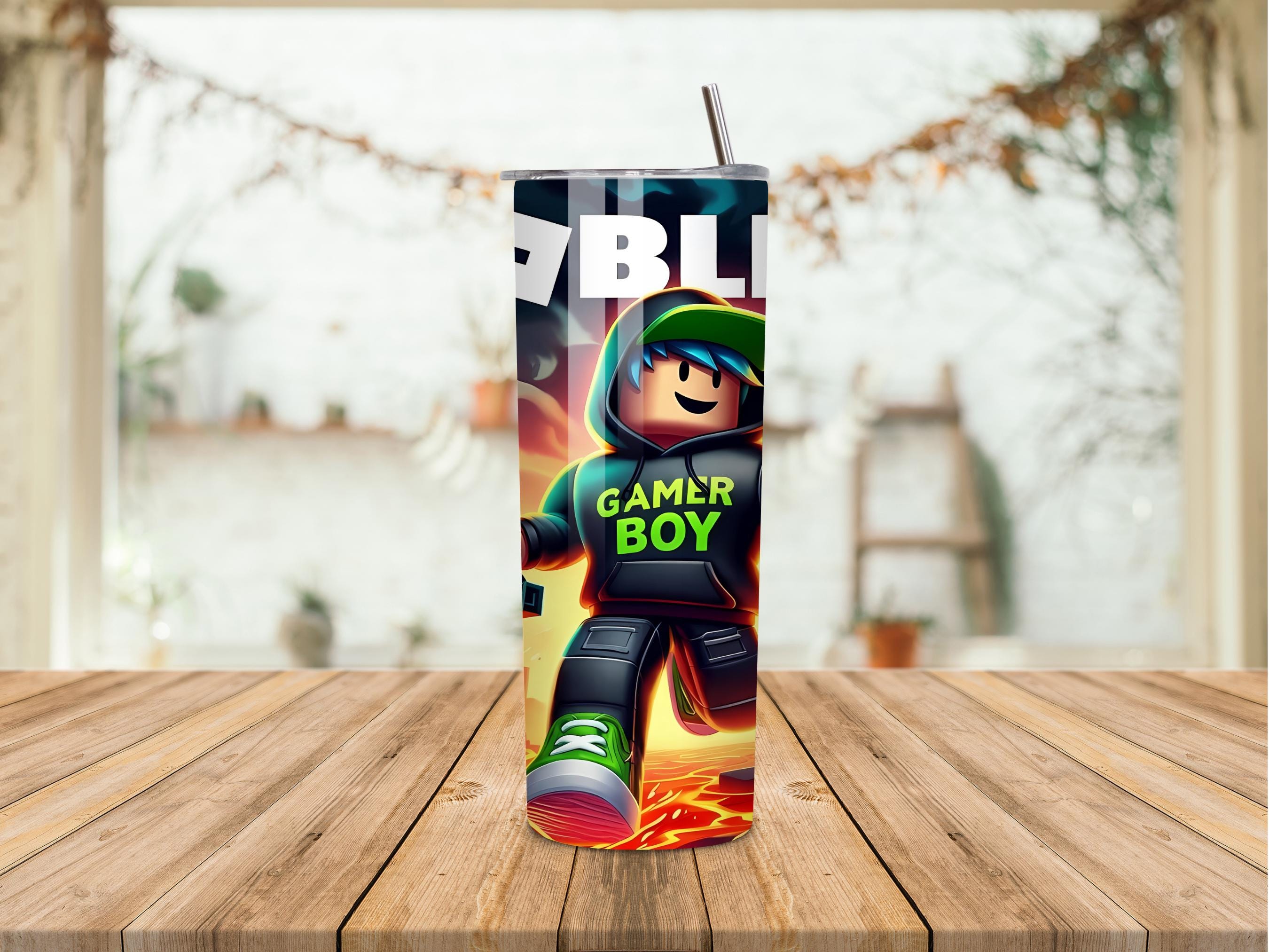 Gamer Tumbler Wraps Gamer Boy Tumbler Wrap Png Seamless Tumbler Wrap ...