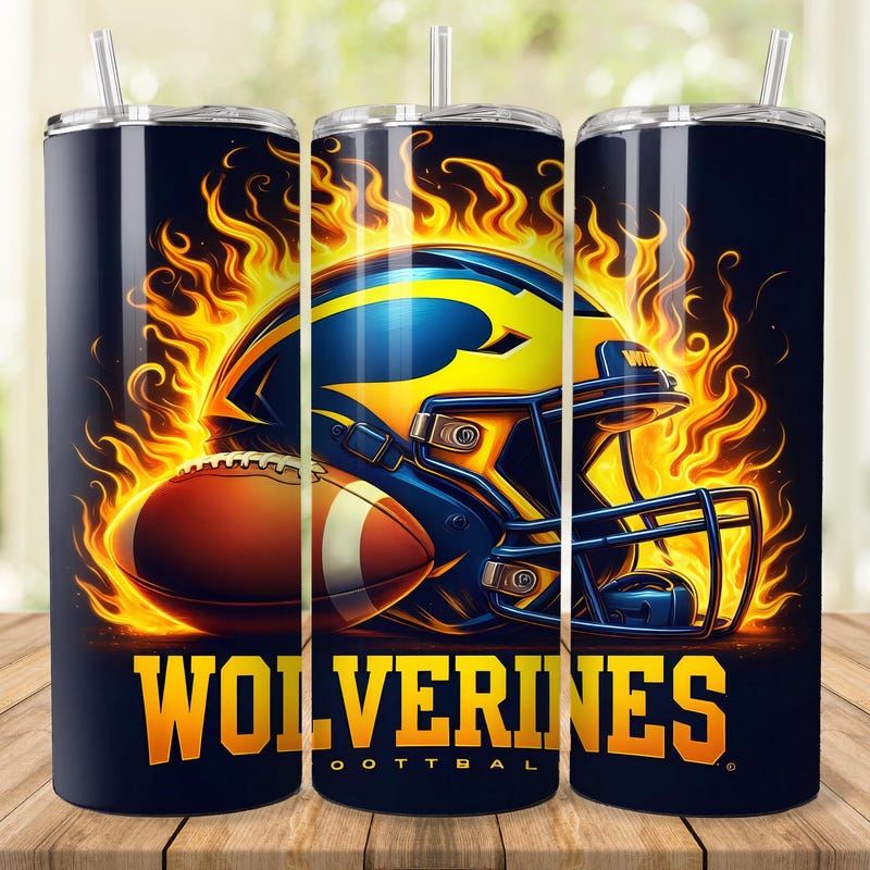 Mascot Wolverines Png - Etsy
