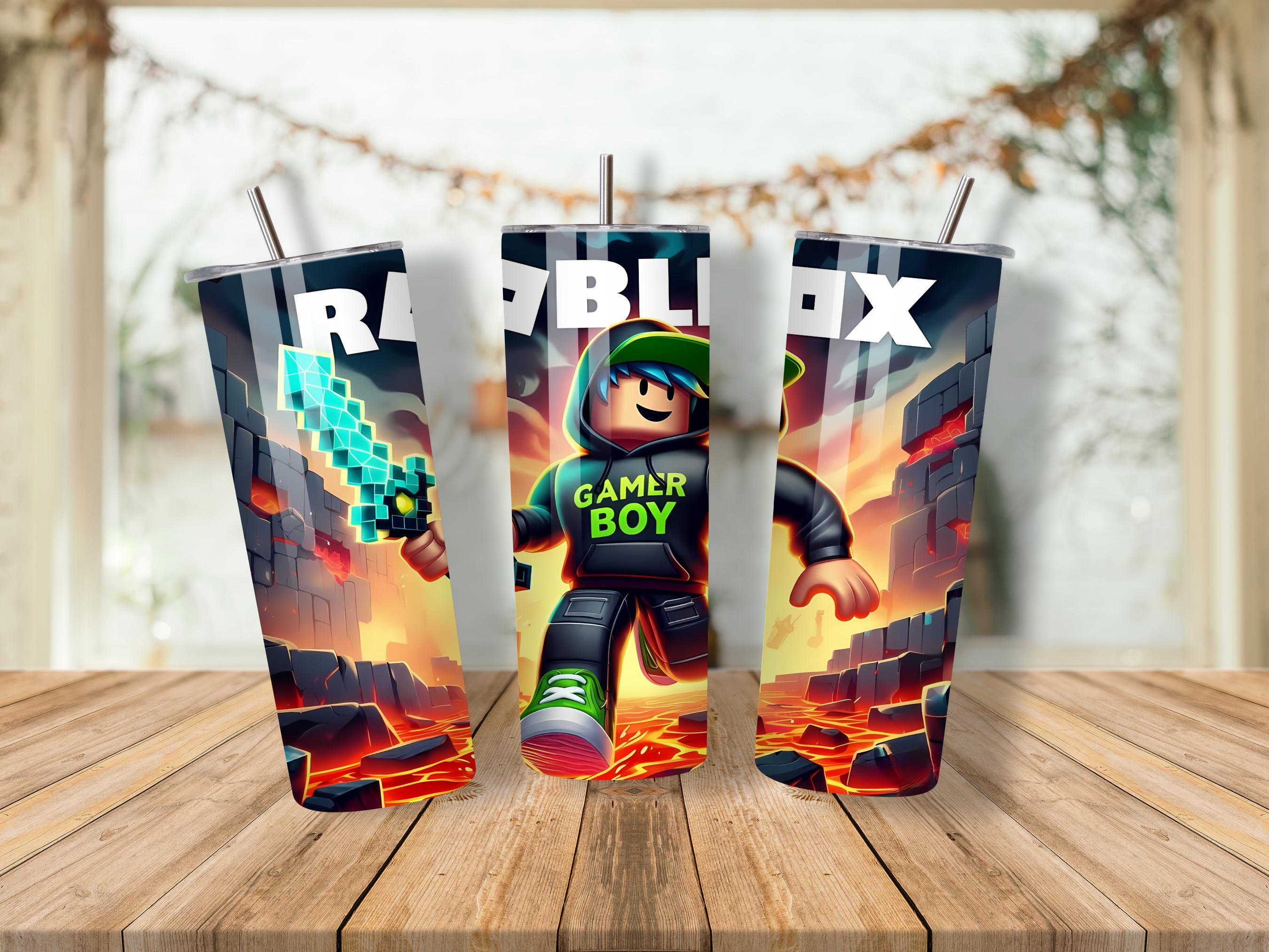 Gamer Tumbler Wraps Gamer Boy Tumbler Wrap Png Seamless Tumbler Wrap ...