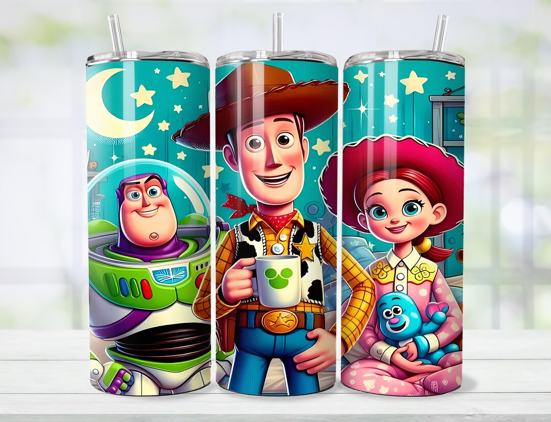 Toy Story Tumbler Wrap Bundle, Instant Download 20oz Tumbler PNG Wraps ...