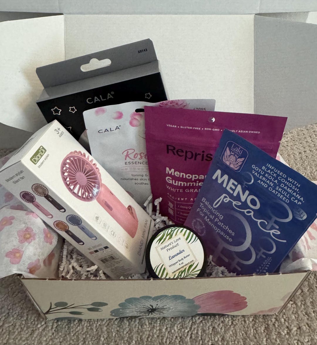 Menopause Relief Gift Box: Self-care Essentials, Hot Flash Support - Etsy