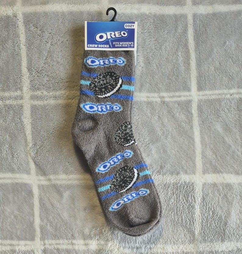 NEW!! ODD Sox Cozy Novelty Crew Socks of Snacks and Inspired Cartoon ...