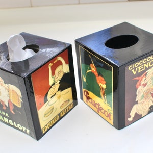 Italian Posters Tissue Box Cover - Etsy