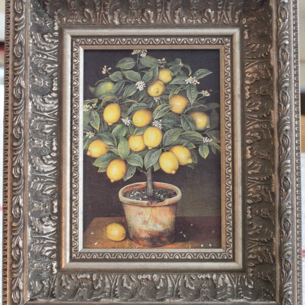 Lemon Tree Painting - Etsy
