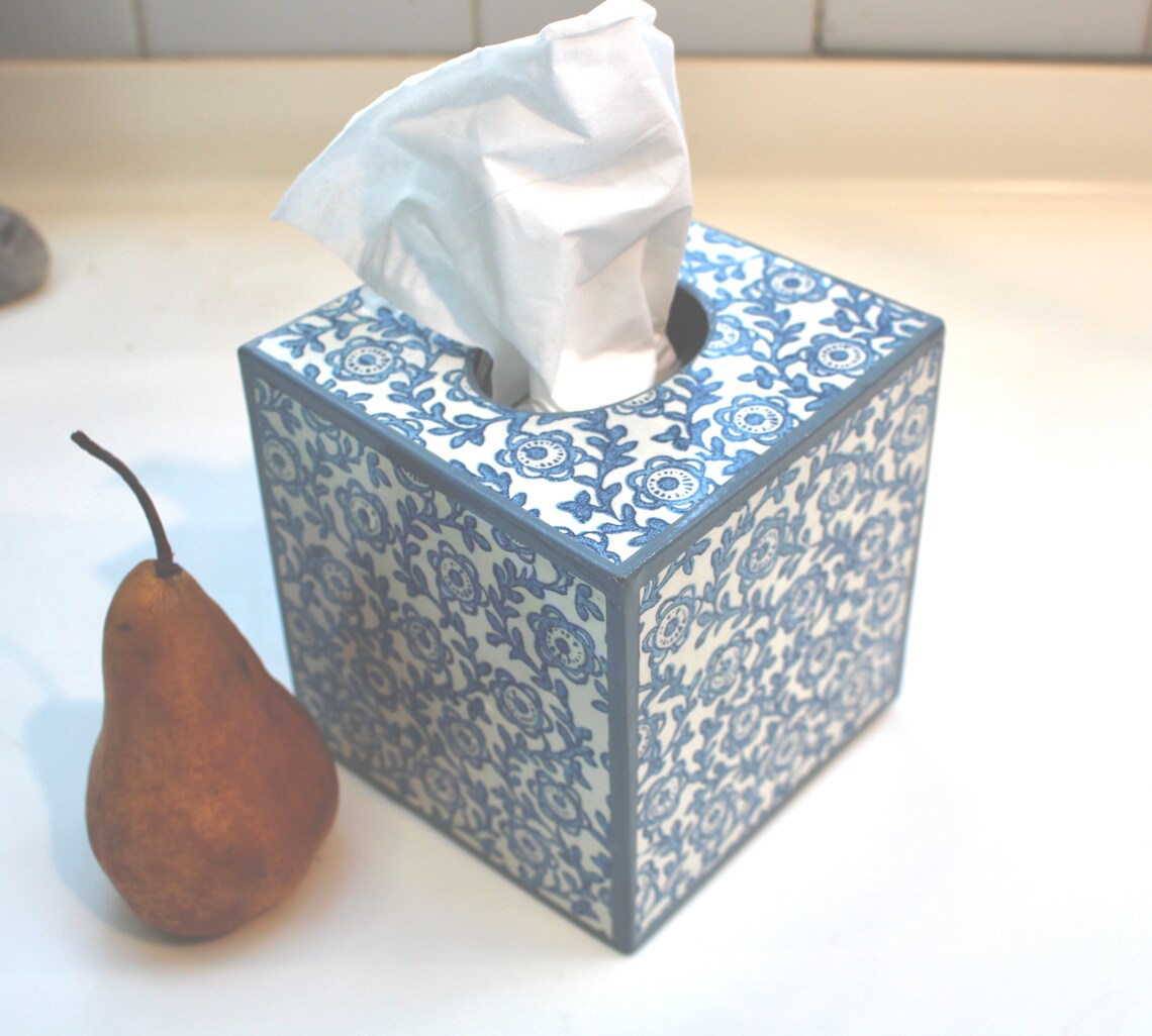 Scandinavian Tissue Box Cover - Etsy