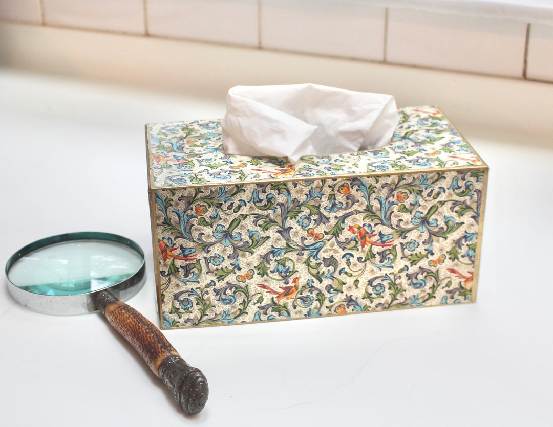 Italian Florentine #2 Decoupage Family-size Tissue Box Cover - Etsy