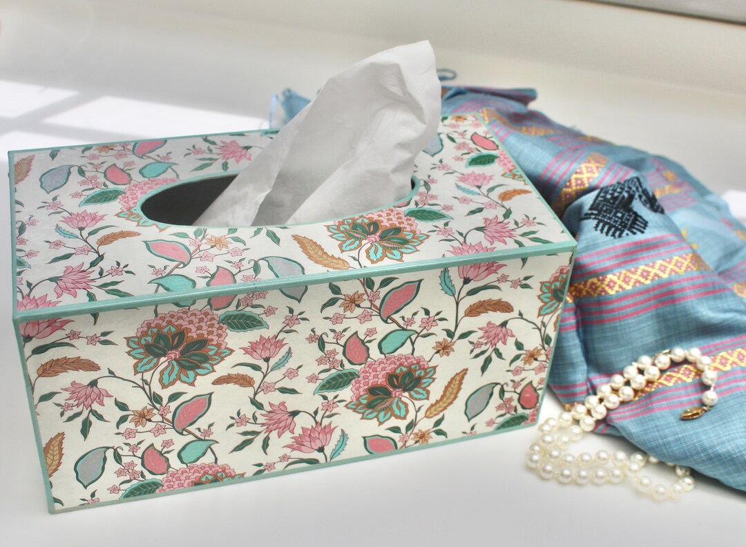 Saint Tropez Family-size Tissue Box Cover - Etsy