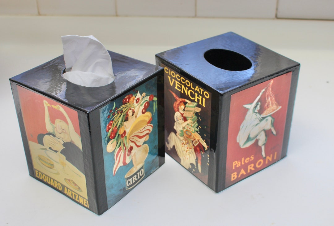 Italian Posters Tissue Box Cover - Etsy