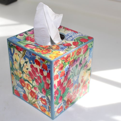 Book Tissue Box Cover - Etsy