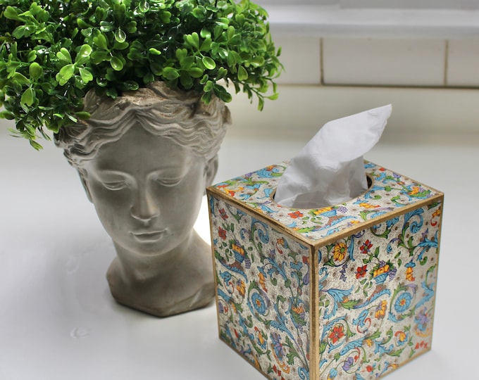 Italian Florentine Tissue Box Cover #3 - Etsy