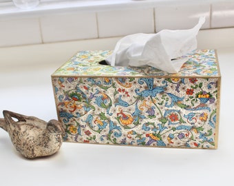 Italian Florentine Tissue Box Cover - Etsy