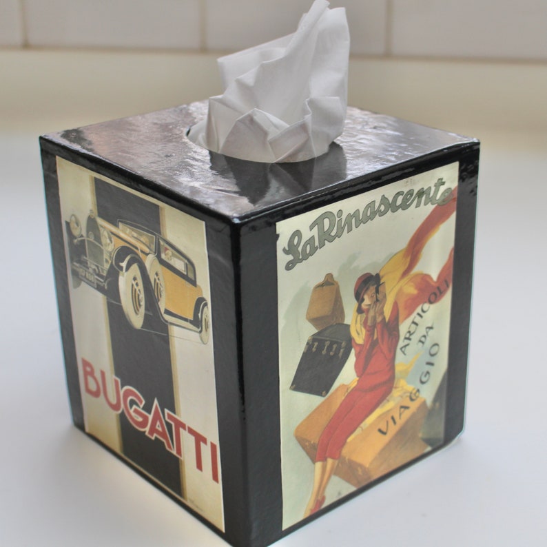 Italian Posters Tissue Box Cover - Etsy