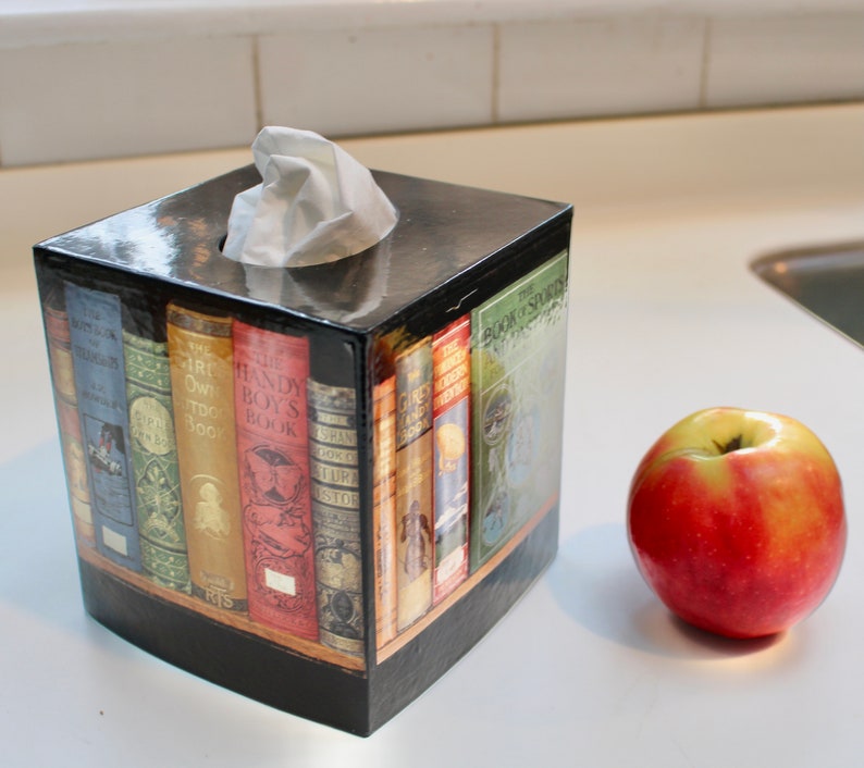 Children's Books Tissue Box Cover - Etsy