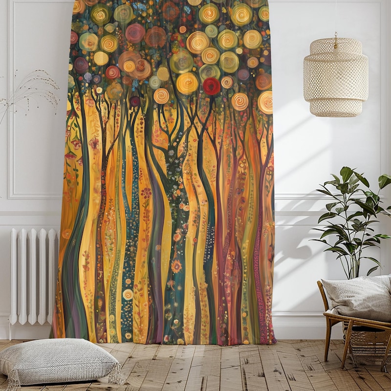 Klimt Inspired Panel - Etsy